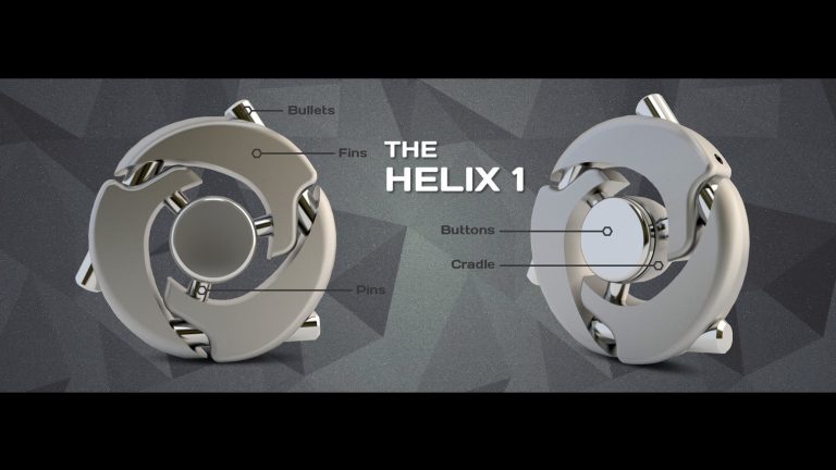 Kickstarter : le hand spinner Helix - HandSpinner